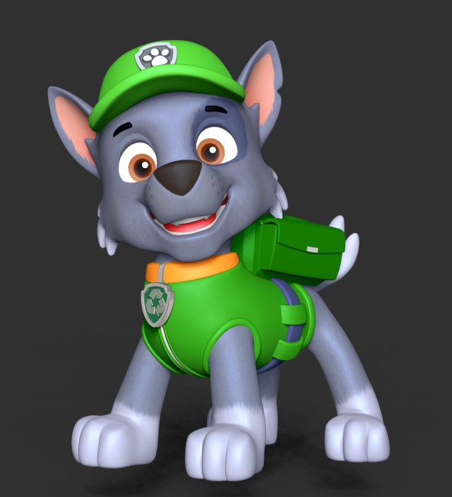 Rocky Rescue Uniform 3D Print Model in Figurines 3DExport