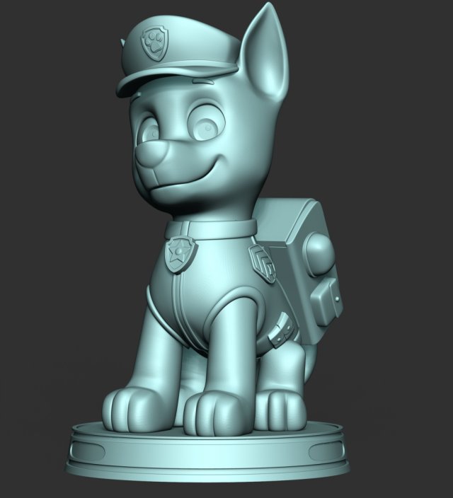 Chase 3D Print Model in Figurines 3DExport