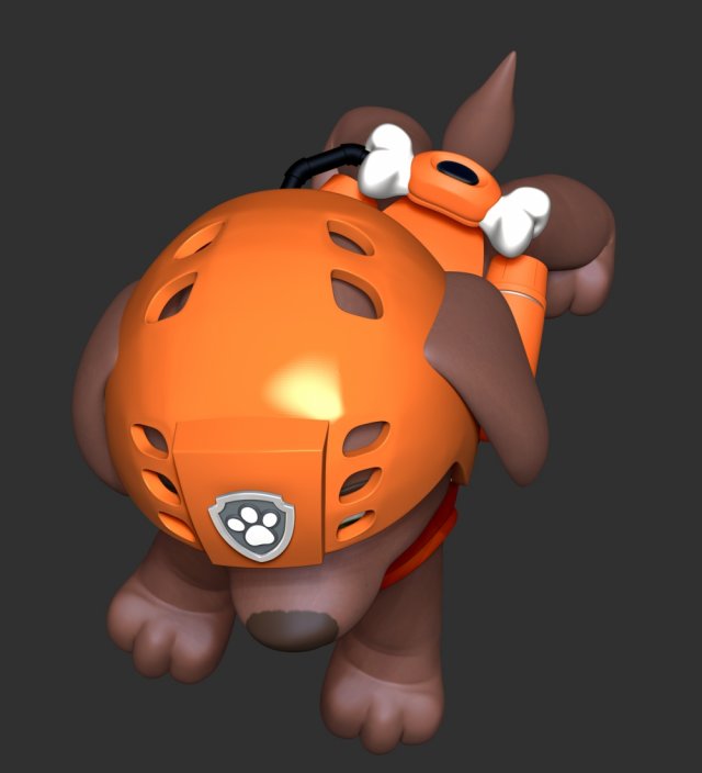 Zuma 3D Print Model in Figurines 3DExport