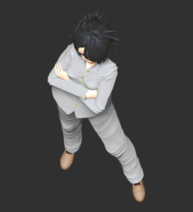 The Promised Neverland - Ray Modelo de impresión 3D in Animales 3DExport