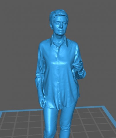 Adult woman in casual style 3D Model in Woman 3DExport