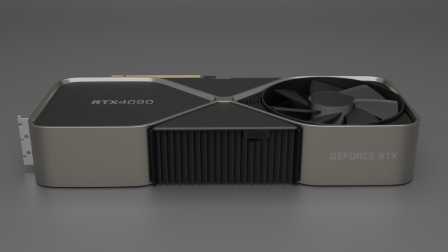 RTX 4090 3D Model in Computer 3DExport