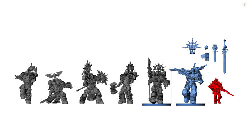 GREY KNIGHT TERMINATOR 1 3D Print Model in Game Accessories 3DExport