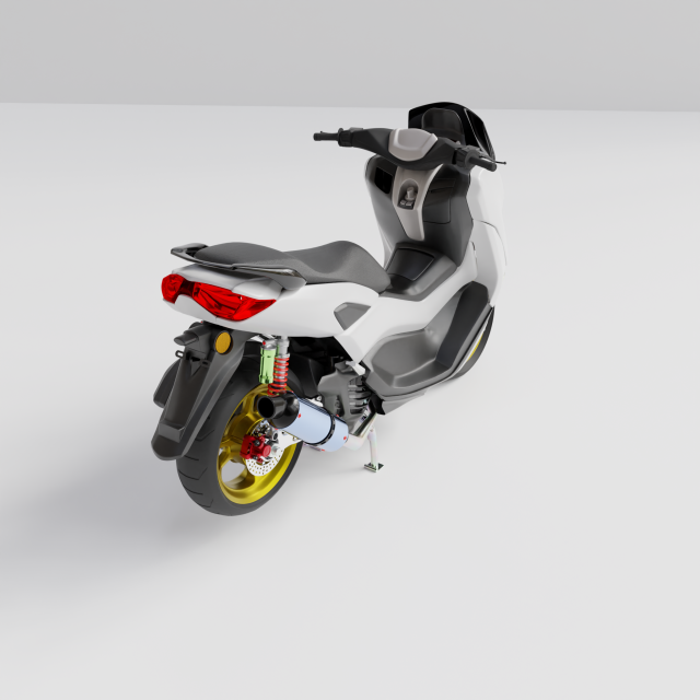 3D NMAX 2022 3D Model in Motorcycle 3DExport