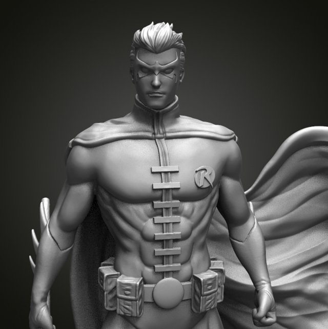 Robin Statues 3D Print Model in Man 3DExport