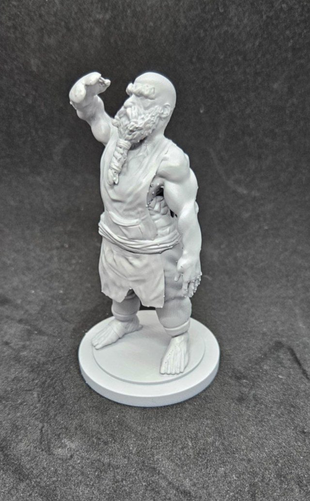 Dwarf Blacksmith With Ring 3D Print Model in Monsters & Creatures 3DExport