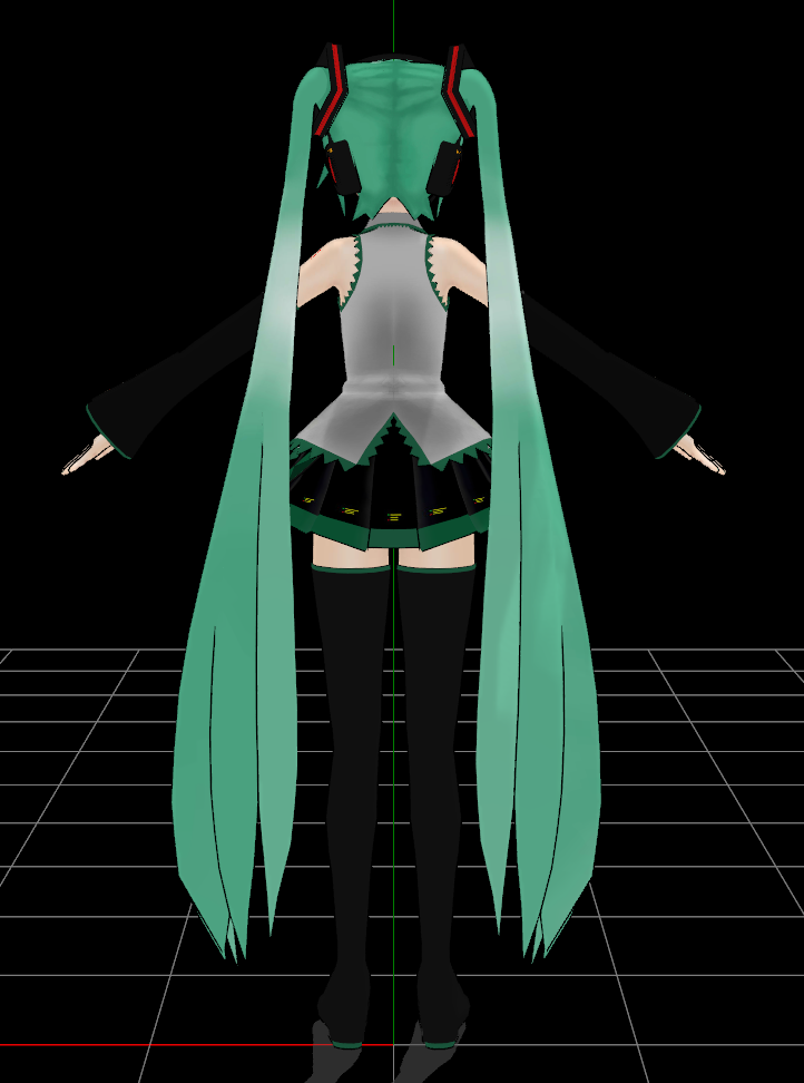 Hatsune Miku 3D Model in Kadın 3DExport