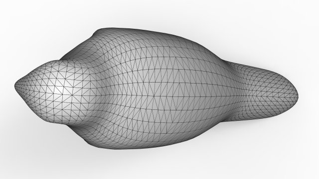 Hawk 3D Model in Bird 3DExport