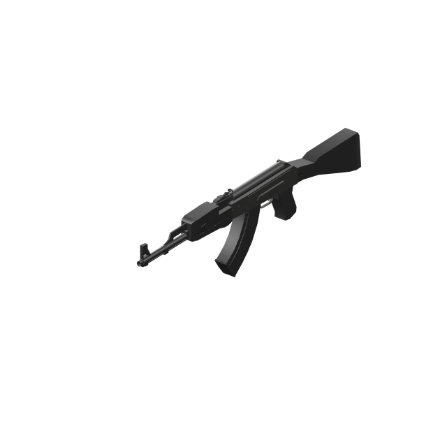 AK-47 Slate 3D Model in Rifle 3DExport