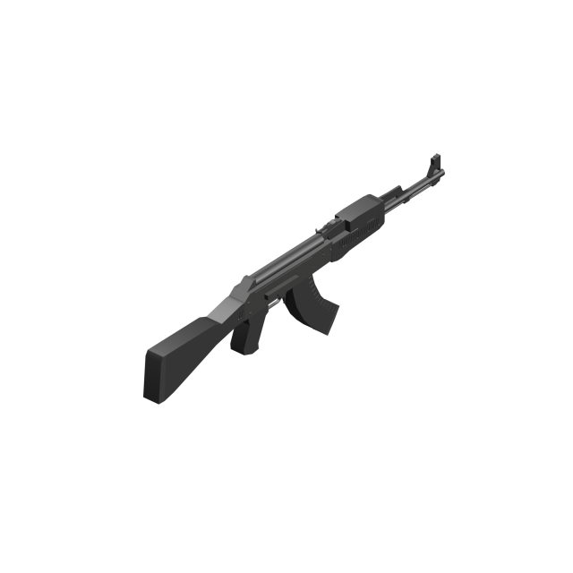 AK-47 Slate 3D Model in Rifle 3DExport