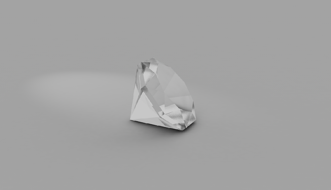 Diamond 3D Model in Jewellery 3DExport