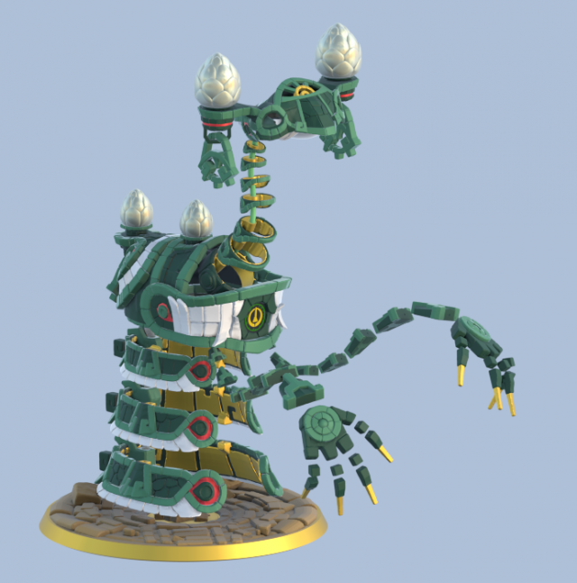 Steward Construct from Tears of the Kingdom 3D Print Model in Toys 3DExport