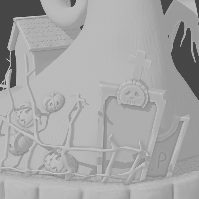 Figure Nightmare Before Christmas 3D Print Model in Monsters ...