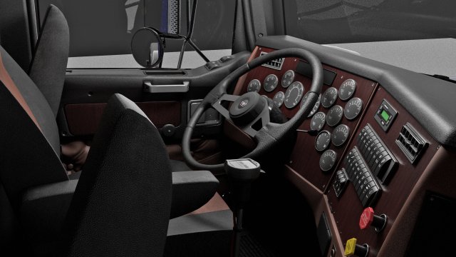 Western Star 4900 EX Semi Truck 3D Model in Truck 3DExport
