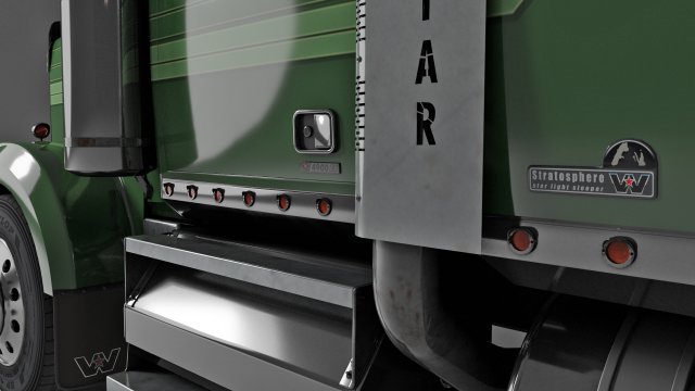 Western Star 4900 EX Semi Truck 3D Model in Truck 3DExport