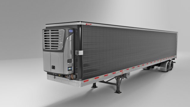 Semi Trailer - Great Dane Reefer 3D Model in Truck 3DExport