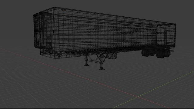 Semi Trailer - Great Dane Reefer 3D Model in Truck 3DExport