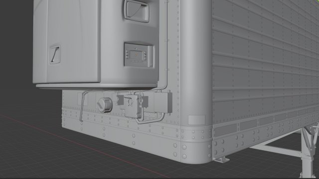 Semi Trailer - Great Dane Reefer 3D Model in Truck 3DExport