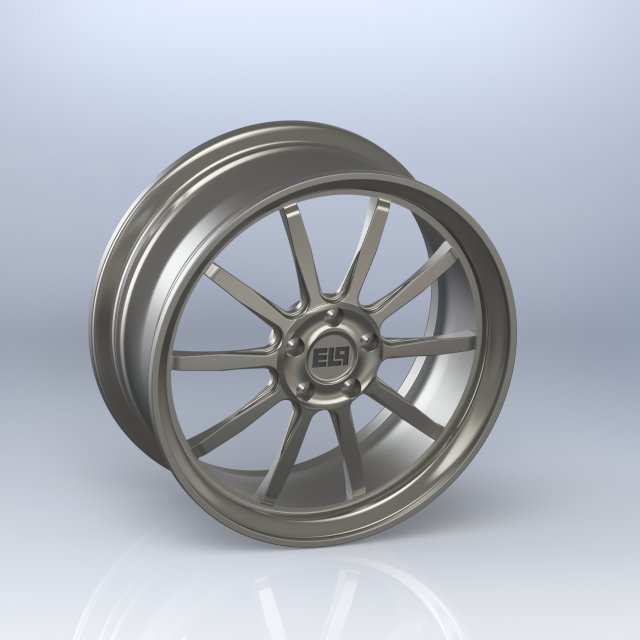 Costom disc model ElP with or without tire 3D Print Model in Automotive ...