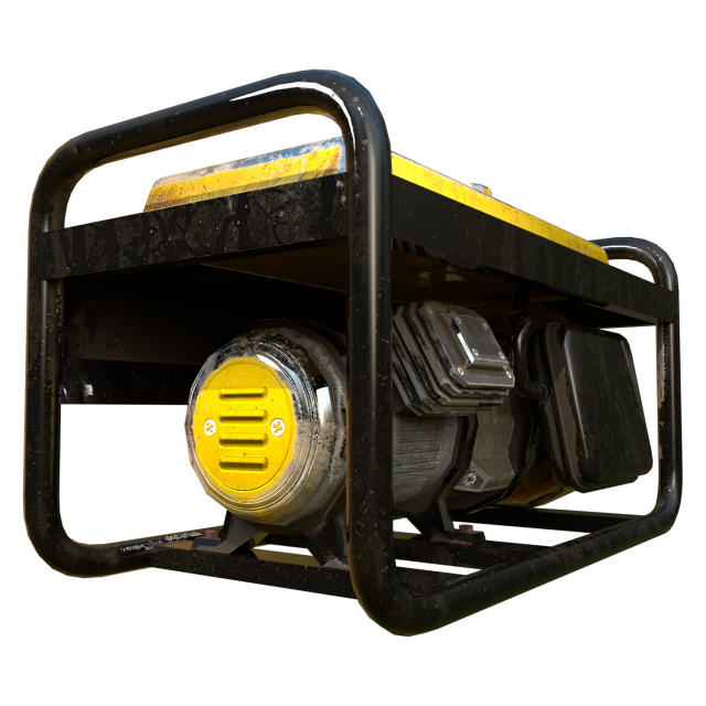 Generator Max 2000 GameDev 3D Model in Household Appliances 3DExport