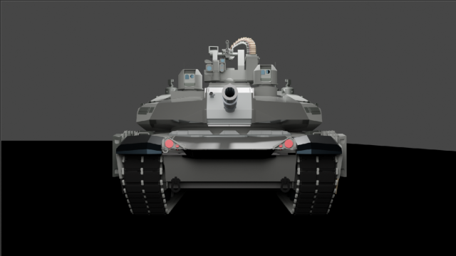 Abrams X 3D Model in Tank 3DExport