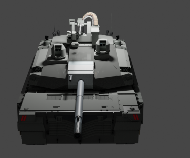 Abrams X 3D Model in Tank 3DExport