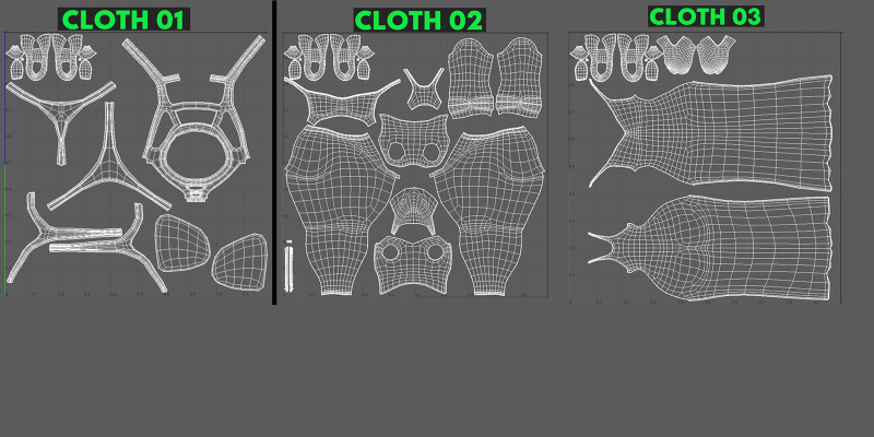 Female Anatomy BaseMesh - Topology UV map 3D Model in Woman 3DExport