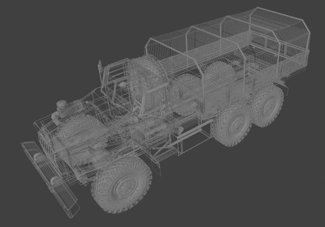 Truck military vehicle URAL 3D Model in Van and Minivan 3DExport