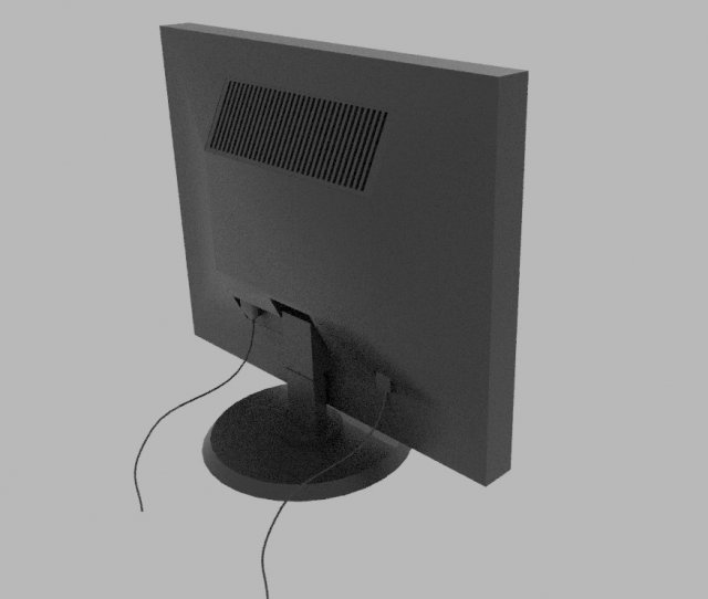 Computer monitor 3D Model in Computer 3DExport