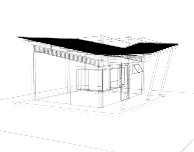 Security main building 3D Model in Buildings 3DExport