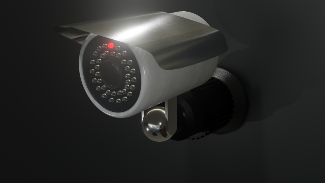 CCTV CAMERA 3D Model in Other 3DExport
