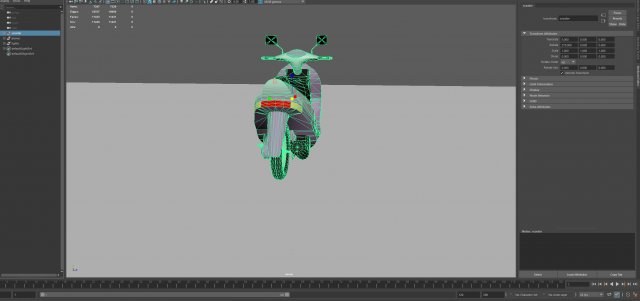 Motorcycle 3D Model in Motorcycle 3DExport