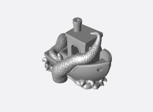 Benchy with octopus Free 3D Print Model in Other 3DExport