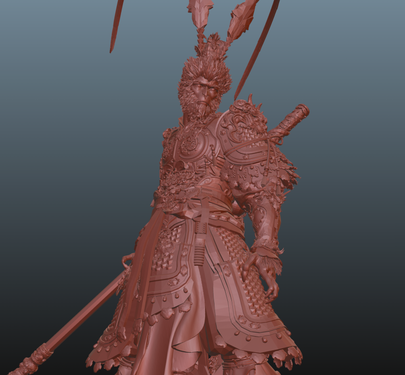 Black Myth Wukong Bonus Wukong Mug 3D Print Model in Figurines 3DExport