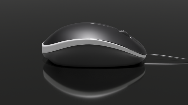 Mouse Wireless Free 3D Model in Computer 3DExport