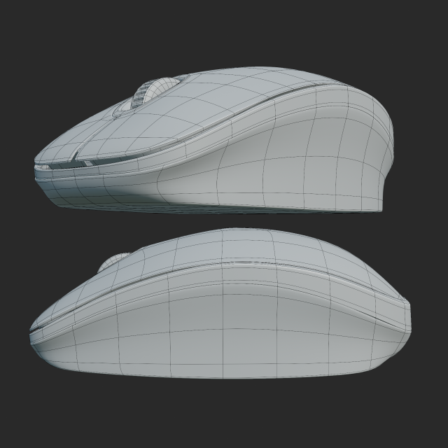 Mouse Wireless Free 3D Model in Computer 3DExport