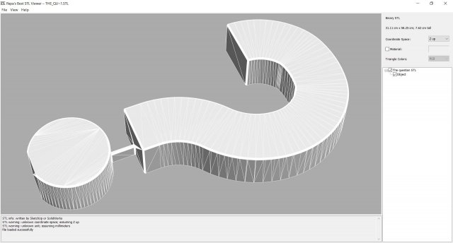 Logo Question mark 3D Print Model in Signs and Logos 3DExport