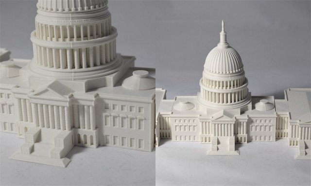 Capitol legislative 3D Print Model in Architecture 3DExport