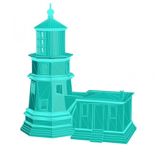 Pharos 3D Print Model in Architecture 3DExport