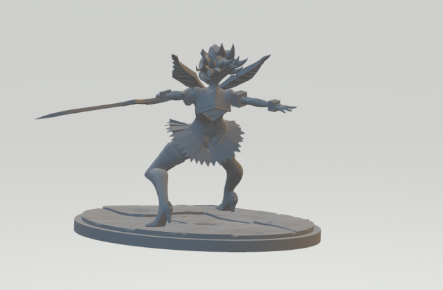Ryuko Matoi Kill la kill 3D Print Model in Woman 3DExport
