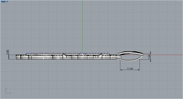 Cross 1800 3D Print Model in Pendants 3DExport