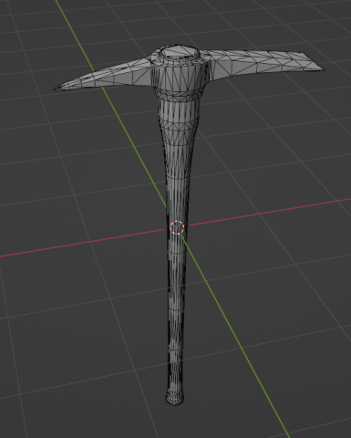 Iron pickaxe Free 3D Model in Other 3DExport