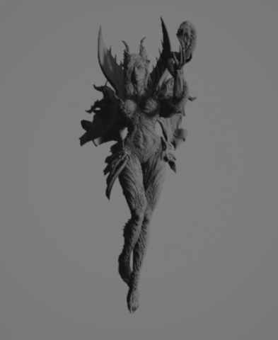 Lillith 3D Model in Fantasy 3DExport