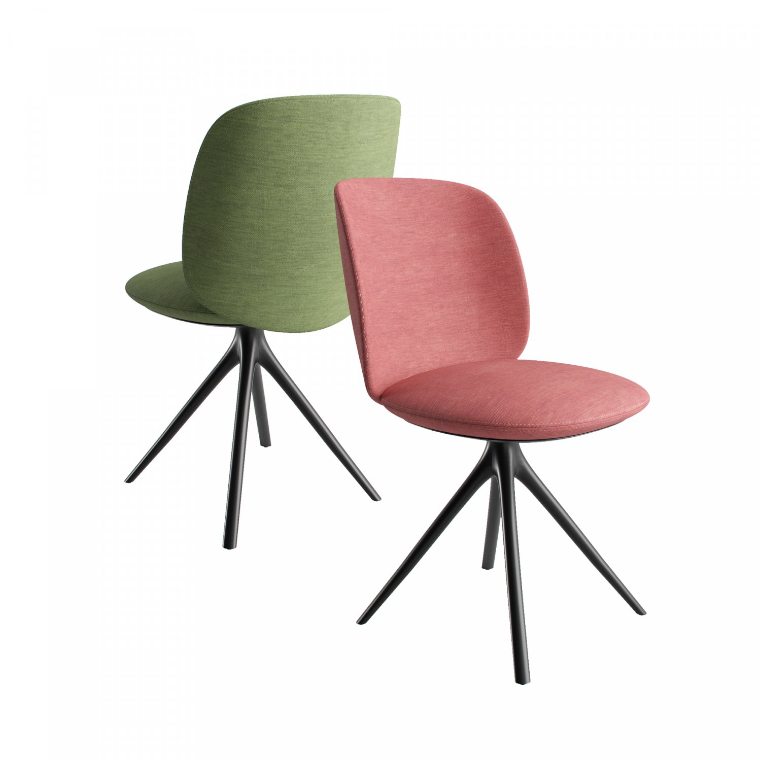 MDF Italia Universal Collection fabric chair 3D Model in Chair 3DExport