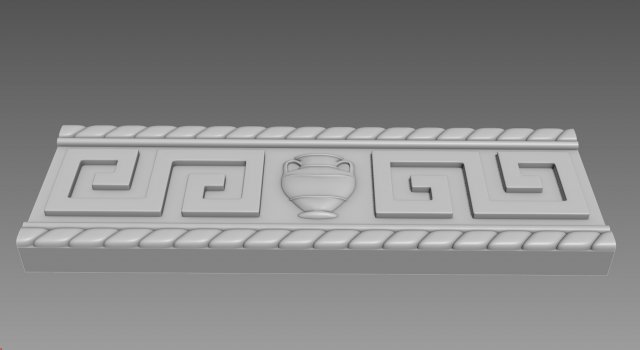 Molding relief 3D Model in Miscellaneous 3DExport