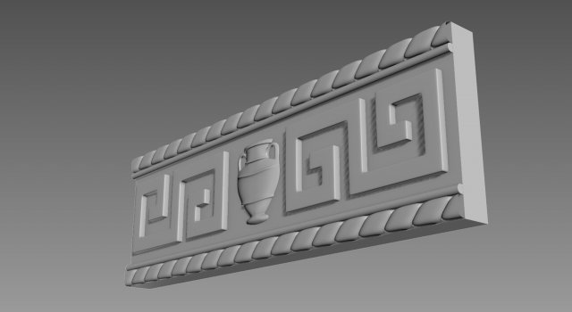 Molding relief 3D Model in Miscellaneous 3DExport
