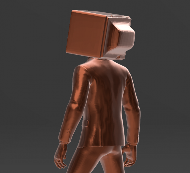 Skibidi TVMAN TV MAN 3D Model in Other 3DExport