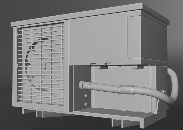 Ac Units 3D Model in Household Appliances 3DExport