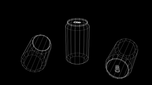 Beer can 3D Model in Beverage 3DExport