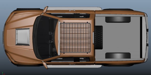 Ranger Raptor 3D Model in SUV 3DExport